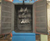 China Rust Removal Shot Blast Cleaning Equipment , Automatic Blasting Machine for sale