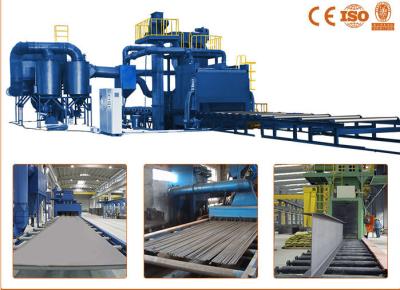 Cina Macchina elettrica di granigliatura del trasportatore a rulli con pittura per migliorare di superficie del tubo d'acciaio in vendita