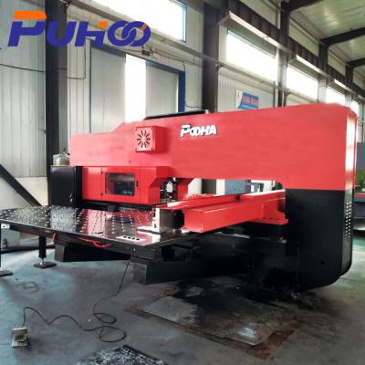 Cina Macchina della pressa meccanica di CNC di colore rosso per il piatto d'acciaio, rendimento elevato in vendita