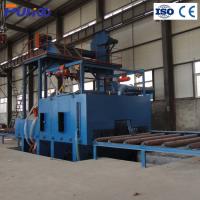 China Efficient Steel Plate Shot Blasting Machine Roller Conveyor Type High Performance for sale