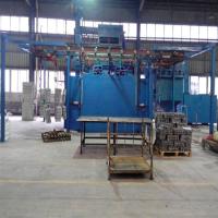 China Overhead Chain Hanger Type Shot Blasting Machine Industrial Shot Blaster High Efficiency for sale