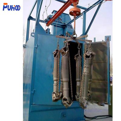 China Tipo equipamento limpando com jato de areia industrial do gancho para limpeza de superfície a cor personalizada à venda