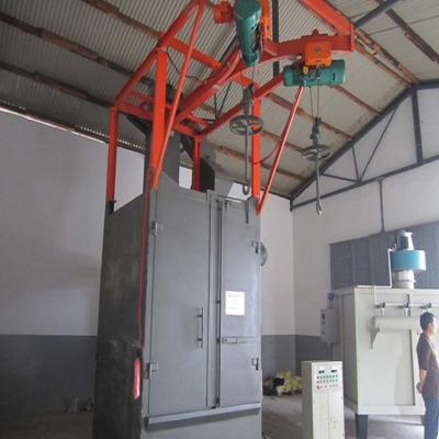 China Tipo máquina do gancho de sopro industrial do tiro para limpeza de superfície a cor personalizada à venda