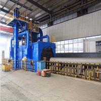 China Roller Conveyor Type Steel Shot Blasting Machine Environmental Friendly for sale