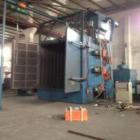 China Hanger Double Automatic Blasting Machine For Lpg Gas Cylinder Compact Structure for sale