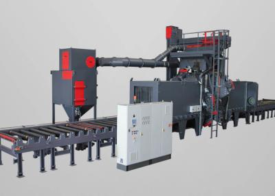 Cina Apparecchio a getto di sabbia industriale di profilo d'acciaio con il sistema di circolazione del proiettile in vendita