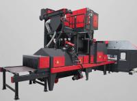 China Large Roller Conveyor Shot Blasting Machine High Efficiency Simple Design for sale