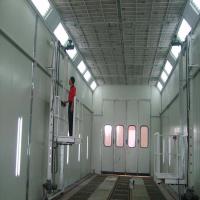 China Rust Removal Sand Blasting Room Automatic High Efficiency Shot Blasting Room for sale