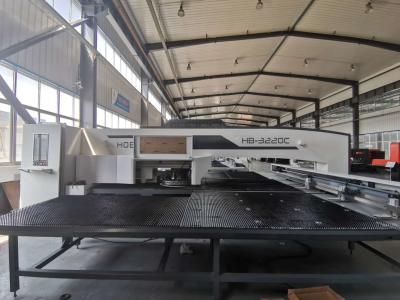 Cina Tipo chiuso perforazioni idraulica 400 - 600 Hpm della stampa di potere della punzonatrice AMD-357 di CNC in vendita