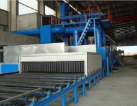 China Steel Roller Conveyor Shot Blasting Machine for sale