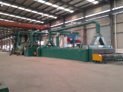 China Máquina de sopro de aço do tiro do transporte de rolo à venda
