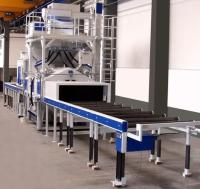China Sa2.5 Roller Conveyor Abrasive Blasting Equipment for sale