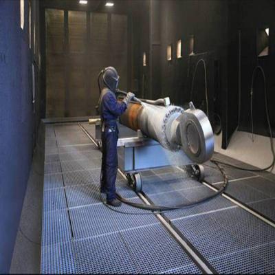 Cina Stanza di brillamento pneumatica manuale con il sistema abrasivo completo di recupero in vendita
