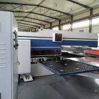 China Closed Type Mechanical CNC Turret Punching Machine Siemens Control System for sale