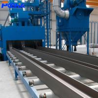 China CE Certification Steel Beam Structure Automatic Shot Blasting Machine Wheel Abrator for sale