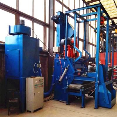 Cina Tipo seguito cinghia macchina di caduta Q3210 di granigliatura per la piccola pulizia dei pezzi in lavorazione in vendita