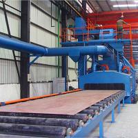 China Steel Structure Shot Blasting Machine H Beam Type for sale