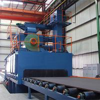 China Steel Structure Shot Blasting Machine H Beam Type for sale