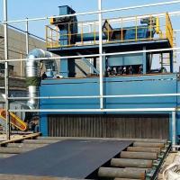 China Steel Structure Shot Blasting Machine H Beam Type for sale