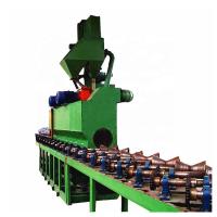 China Steel pipe outer wall shot blasting machine cleaning machine for sale