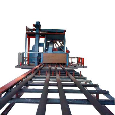 Cina Macchina di superficie esterna automatica di granigliatura del tubo d'acciaio per la metropolitana d'acciaio in vendita