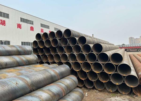 Quality SSAW CS Carbon Steel Pipes API 5L PSL1 PSL2 ASTM A795 A135 A252 AWWA C200 for sale