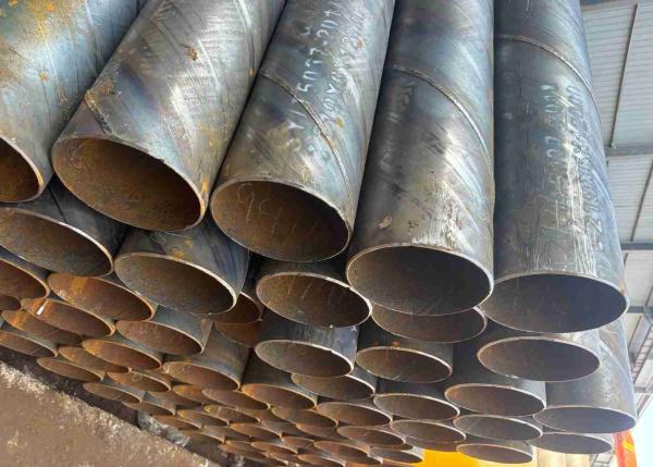 Quality SSAW CS Carbon Steel Pipes API 5L PSL1 PSL2 ASTM A795 A135 A252 AWWA C200 for sale