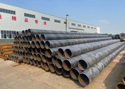 Cina Acciaio al carbonio SSAW Spiral submerged arc welded pipe 6mm - 25mm WT in vendita
