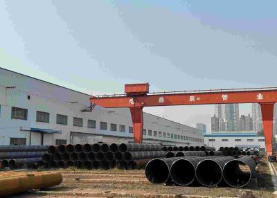 Cina Acciaio al carbonio SSAW Spiral submerged arc welded pipe 6mm - 25mm WT in vendita