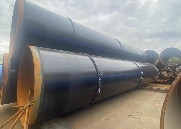 Quality 3LPE Seamless Coated Steel Pipes 3 Layers Polyethylene Coating Pipeline for sale