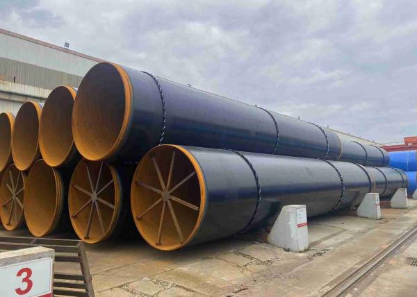 Quality Seamless Anti Corrosion Steel Pipe 3LPE Coated Pipe 3PE Coating Pipe for sale