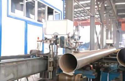 Китай EN10217 Продольная сварная стальная труба с горячим прокатным методом и стандартом продается