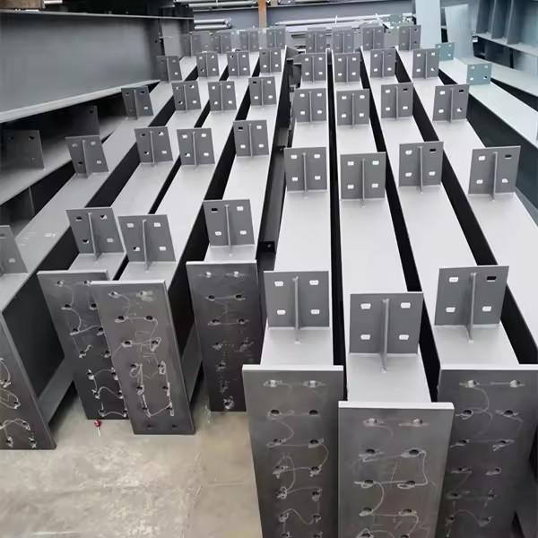 Hot Rolled Customized Steel Structure for Bridges and Buildings with Bending Welding Punching and Cutting Services