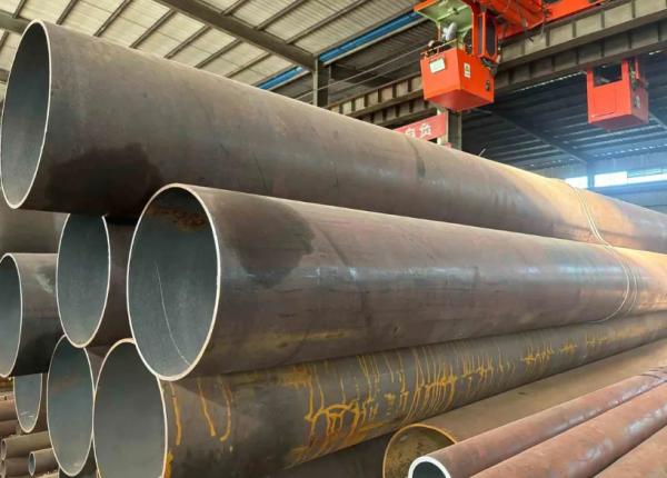 API 5L X42 X52 en spirale soudé LSAW Hfw ERW tubes de tuyauterie en acier au carbone sans soudure DN600 24 pouces tuyauterie en acier pour le pétrole et le gaz X70m Psl2 tuyauterie en acier