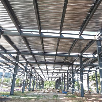 China Metal Steel Structure Warehouse Building Custom Steel Structure Workshop with Mezzanine for sale