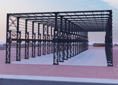 Cina Struttura in acciaio capannone metallico edificio in acciaio prefabbricato struttura in acciaio magazzino officina per l'industria in vendita