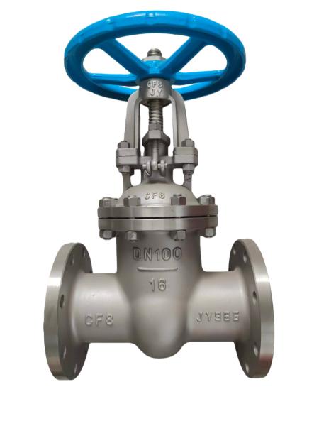 Quality DN80 Stainless Steel Flange Gate Valve CF8/CF8m for Water Treatment for sale