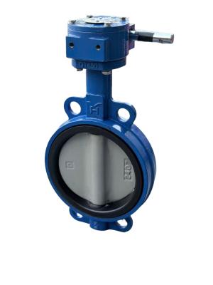 China Ductile Iron Soft Seal Elastic Valve Seat Centerline Wafer Butterfly Valve Stainless Steel Valve Plate for sale