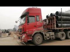 ASTM A53 A795 A252 SSAW 탄소 철강 파이프 WT 6mm - 25mm 유체 전송
