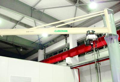 China electric chain hoist portable 360 degree pillar mounted workstation samll jib crane price for sale