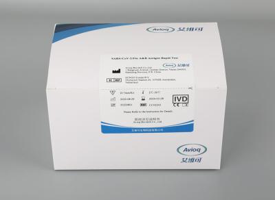 China CE self-testing Flu A&Flu B Nasal Antigen Rapid Test Kit for sale