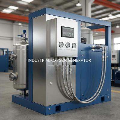 China 4 to 200bar Industry Oxygen Gas Generator Offering Oxygen Purity 93 Percent Plus or Minus 2 Percent Ideal for Industrial for sale