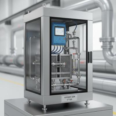 China Hospital And Industry Industry Oxygen Gas Generator Integrated With Plc S7 1200 Ensuring Stable Oxygen Generation for sale