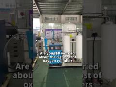 High Purity Oxygen System 99.5% for Laser Cutting Welding Metal Processing