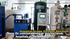 Proof of strength! The same 30-cubic oxygen generator used in county-level hospitals