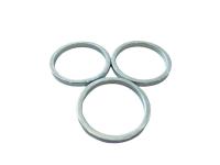 China Custom Neodymium Bonded NdFeB Ring Magnets Compression Molding N52 Grade 60C to 200C for sale