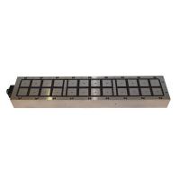 China 130x1020mm Electro Permanent Magnetic Chuck with Guide Rail for Milling Grinding 52mm Thickness for sale