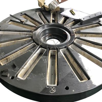 Cina elettrotipia di 1250mm permanente intorno a Chuck For Lathe Machine magnetico in vendita