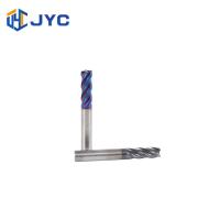 China 4 Flute Solid Carbide End Mill CNC Milling Cutter HRC 45-65 for Metal for sale
