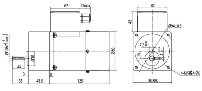 brake gear motor drawings